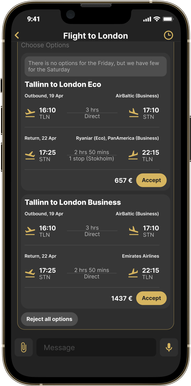 Perfect.Live - Premier Personal Concierge App